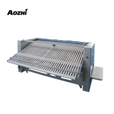 China Commercial Electric Fabric Folding Ironer Machine Used in Factories Laundries Hotels-Available for Sale for sale
