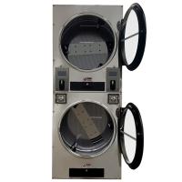 China New Style Stacked Coin-Operated Washer & Dryer Combo - Commercial Laundry Solution for sale
