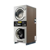 China Smart Commercial Laundry Machine Stainless Steel Drum Fast Drying & Washing Accepts Coin/Card/App Payment for sale