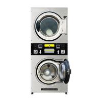China Smart Commercial Laundry Machine Stainless Steel Drum Fast Drying & Washing Accepts Coin/Card/App Payment for sale