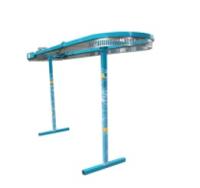 China Big Space Suitable 406 Hanging Points Conveyor Belt Garment Conveyor Used Garment Clothes Conveyor Garment Factory for sale