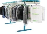 China Big Space Suitable 406 Hanging Points Conveyor Belt Garment Conveyor Used Garment Clothes Conveyor Garment Factory for sale