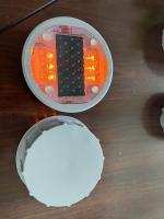 China 2.5V Dia 136mm Solar Road Marker 57 Ton Weight Resistance For Parkway Safety for sale