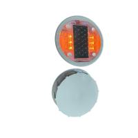China 2.5V Dia 136mm Solar Road Marker 57 Ton Weight Resistance Solar Underground Light for sale