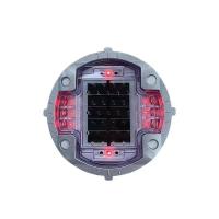 China High Weight Resistance Solar Road Studs Red LED Lights IP68 Aluminum Case for sale