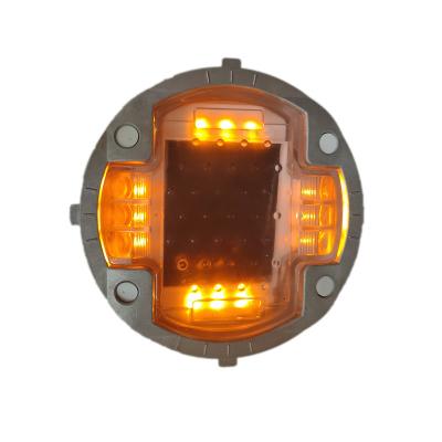 China IP68 Underground Solar Light Yellow Flash Solar LED Road Studs For Road for sale