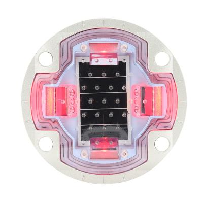 China Round Aluminlum Inground Solar Road Stud For Traffic Safety for sale