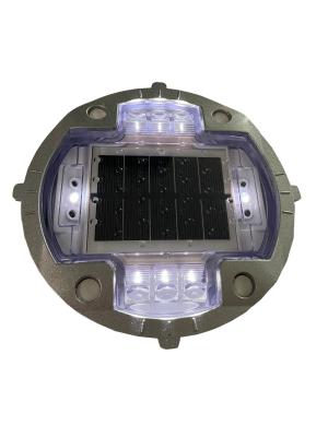 China 8 LED Pavement Solar Powered Road Markers Underground For Road Traffic Safety for sale