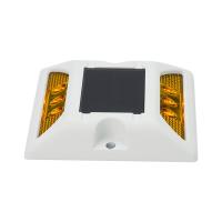 China 125mm LED Road Studs Flexible Bigger Solar Panel Reflective For Road Safety for sale