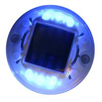 China Wireless CE Approval Dia 120mm Amber Reflective Studs On Roads for sale