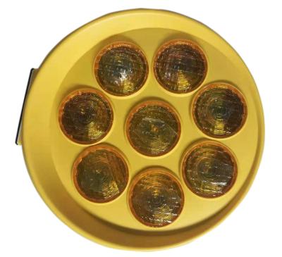 China High Visibility IP65 Dia. 400mm Solar Blinker Light , Traffic Warning Light for sale