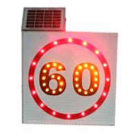 China Dust Resistance 11.1V 2.2AH Solar Powered Street Signs For Vehicle for sale