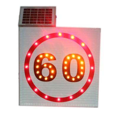 China Dust Resistance 11.1V 2.2AH Solar Powered Street Signs For Vehicle for sale
