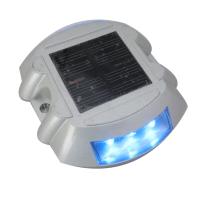 China LED Waterproof Blue 2V 100MA Solar Road Stud Light For Highway for sale