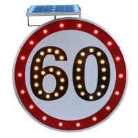 China 600mm 60 Mph Speed Limit Sign for sale