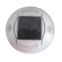 China High Brightness 2V 120mm Solar LED Road Studs For Traffic Cone for sale