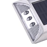 China High Efficiency 105mm IP68 Protect Solar Road Stud Light For Warning for sale