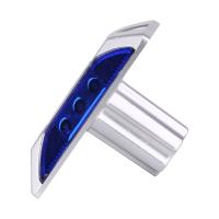 China 117mm IP68 Aluminum Solar Powered Road Studs , Blue Cats Eyes On Motorway for sale
