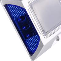 China 117mm IP68 Aluminum Solar Powered Road Studs , Blue Cats Eyes On Motorway for sale