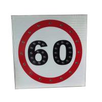 China Aluminium Steady Light IP65 5W Waterproof 60 Mph Road Sign White for sale