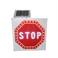 China 11.1V Solar Powered LED Flashing Lights for sale