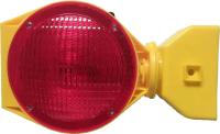 China ABS CE Approvel 1000 Meters Solar Powered Warning Lights NI-MH battery for sale