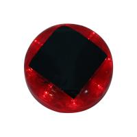 China Round RoHS Approve Diameter 84mm Solar Road Reflectors With Screw for sale