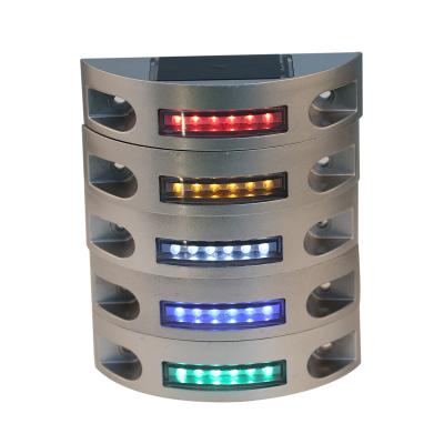 China Easy Installation 5 Colors 100MA Solar LED Road Studs Aluminum for sale
