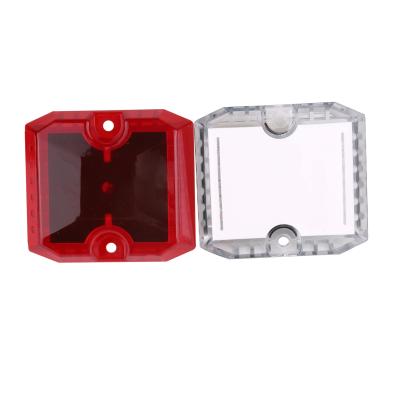 China Flashing Anti UV PC 115mm 200MA Solar Road Stud Light Long Lifespan for sale