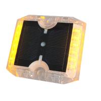 China Yellow Anti UV PC IP68 Waterproof Reflective Road Markers Square for sale