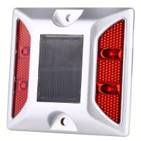 China Long Lifespan Red 1.2V 110mm Solar LED Road Studs , Red Cat Eyes On Road for sale