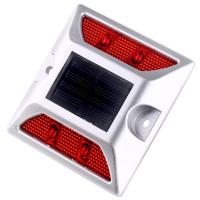 China Long Lifespan Red 1.2V 110mm Solar LED Road Studs , Red Cat Eyes On Road for sale