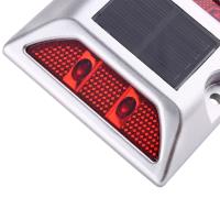 China Long Lifespan Red 1.2V 110mm Solar LED Road Studs , Red Cat Eyes On Road for sale