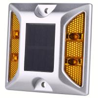 China Steady Lighting Aluminum 115mm Solar Powered Road Studs With CE for sale