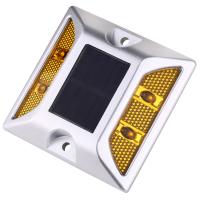 China Steady Lighting Aluminum 115mm Solar Powered Road Studs With CE for sale