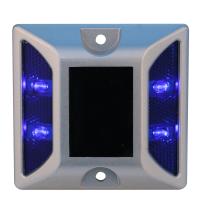 China Solar Charging Aluminum 800 Meters 115mm Blue Reflectors On Highway for sale