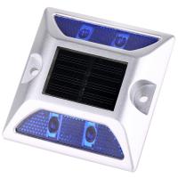 China Solar Charging Aluminum 800 Meters 115mm Blue Reflectors On Highway for sale