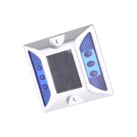 China Waterproof 5000mcd 115mm Solar LED Road Studs , Blue Cats Eye Road for sale
