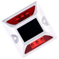 China RoHS Certified Square 800 Meters Solar LED Road Studs , Solar Road Reflectors for sale