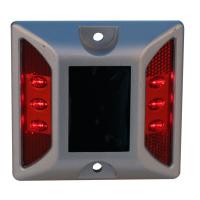 China RoHS Certified Square 800 Meters Solar LED Road Studs , Solar Road Reflectors for sale