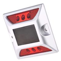 China RoHS Certified Square 800 Meters Solar LED Road Studs , Solar Road Reflectors for sale