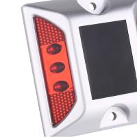 China RoHS Certified Square 800 Meters Solar LED Road Studs , Solar Road Reflectors for sale