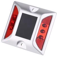 China RoHS Certified Square 800 Meters Solar LED Road Studs , Solar Road Reflectors for sale