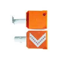 China 3.7V 2200MAH Solar Powered LED Flashing Lights For Fence Netting for sale