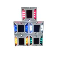China Steady Mode Anti UV Coloured 2V 250MA Solar Cat Eye For Warning for sale