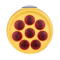 China Plastic High Luminance 0.8W 5V Solar Blinker Light For Road Safety for sale