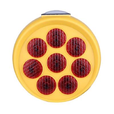 China Plastic High Luminance 0.8W 5V Solar Blinker Light For Road Safety for sale