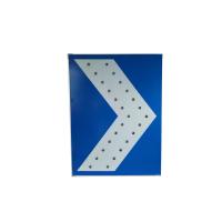 China Aluminum Solar Chevron Sign Mono Crystalline IP54 Chevron Street Sign for sale