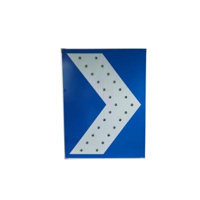 China Aluminum Solar Chevron Sign Mono Crystalline IP54 Chevron Street Sign for sale