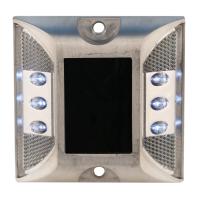 China Aluminum PC UV Solar LED Road Studs 600MAH 5mm 8000mcd for sale